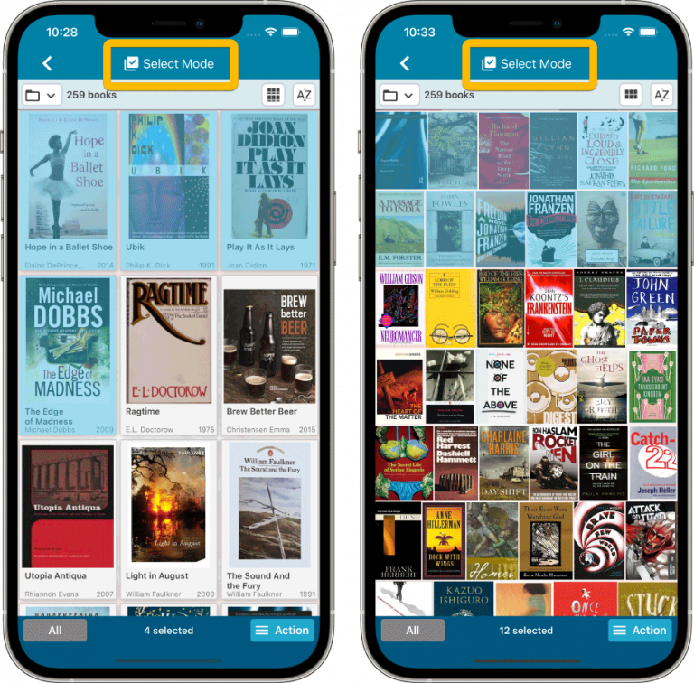 v7.4 New “Card View” - CLZ Books Mobile - CLZ.com