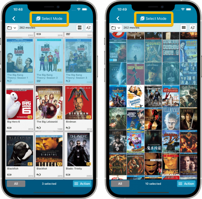 v7.4 New “Card View” - CLZ Movies Mobile - CLZ.com
